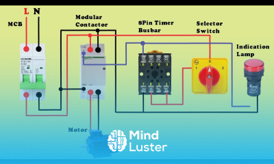 Learn Modular Contactor 8 Pin Timer Connection Wiring Diagram - Mind Luster