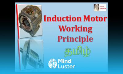 Learn Induction motor working principle animation in Tamil - Mind Luster