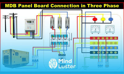 Learn Three Phase Main Distribution Board Wiring 3 Phase Distribution ...