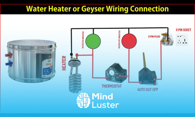 Learn Water Heater or Geyser Wiring Connection । - Mind Luster