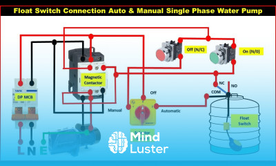 Learn Float Switch Wiring Diagram for Single Phase Water Pump Float ...