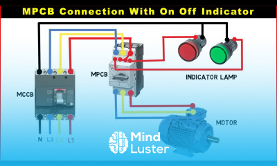 Learn MPCB Motor Protection Circuit Breaker MPCB Connection With On Off ...