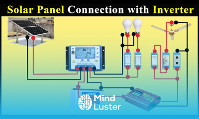 Learn Solar Panel connection with Inverter for Home Solar Inverter ...