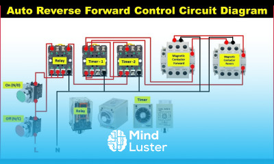 Learn Auto Reverse Forward Control Circuit Diagram Automatic Reverse ...
