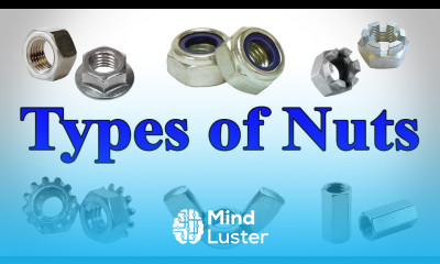 Learn Types of Nuts Hardware Different Types of Nuts - Mind Luster