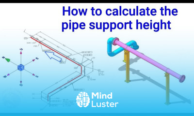 Learn How to calculate the height of pipe supports in a piping system - Mind Luster