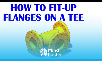 Learn Tee to Flange Fit up advanced training tutorial Pipe fit up ...