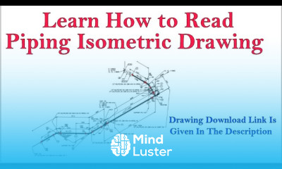 Learn Study piping isometric drawing slope rolling offset and elevation ...