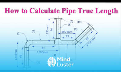 Learn How to Calculate Pipe length in an isometric drawing - Mind Luster