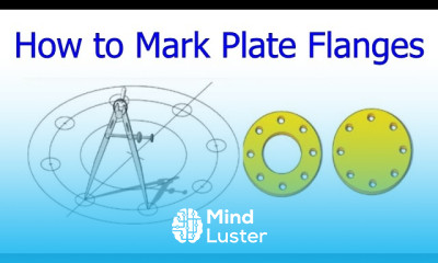Learn Plate Flange Marking Fabrication free Tutorial - Mind Luster