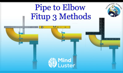 Learn How to fit up Elbow to Pipe in 3 Different Ways - Mind Luster