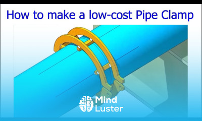 Learn How to make standard low cost pipe fitting clamp - Mind Luster