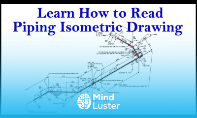 Learn Study piping isometric drawing slope rolling offset and elevation ...