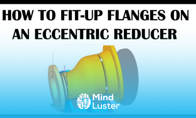 Learn HOW TO FIT UP FLANGES ON BOTH ENDS OF AN ECCENTRIC REDUCER ...