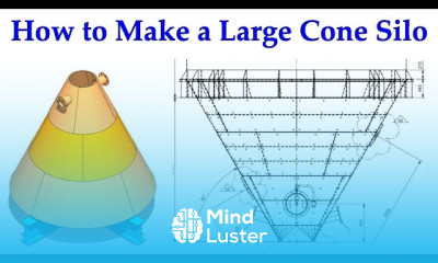 Learn How to make a Large Cone Silo - Mind Luster