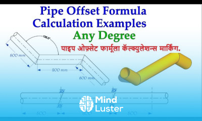 Learn How to Calculate Pipe Offset - Mind Luster