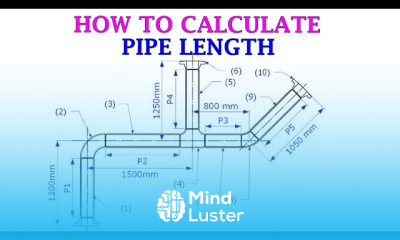 Learn How to Calculate Pipe length - Mind Luster