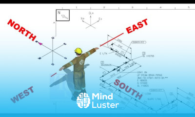 Learn Study piping isometric drawing slope rolling offset elevation ...