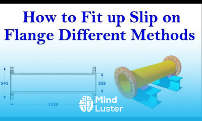 Learn How to fit up Slip on Flange in different methods - Mind Luster
