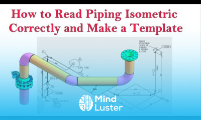 Learn Piping isometric drawing reading and wire bending tutorial 2 ...
