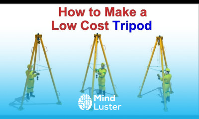 Learn Lifting tripod fabrication tutorial explained - Mind Luster