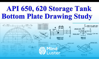 Learn API 650 620 Storage tank bottom plate drawing study tutorial for ...