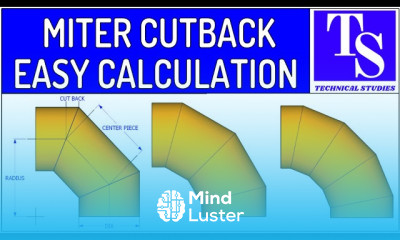 Learn MITER CUT BACK CALCULATION EASY METHOD - Mind Luster