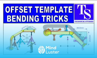 Learn Offset pipe Rolling horizontal Wire bending tips and tricks Tutorial - Mind Luster