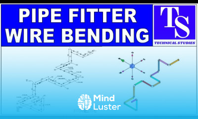 Learn Pipe fitter wire bending template of isometric drawing पाइप का ...