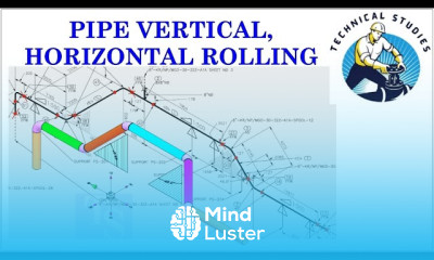 Learn Pipe Rolling Horizontal Vertical Slope Tutorial - Mind Luster