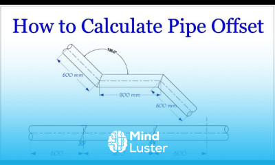 Learn How to Calculate Pipe Offset - Mind Luster
