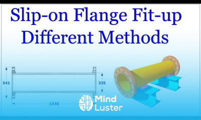 Learn How to fit up Slip on Flange in different methods - Mind Luster