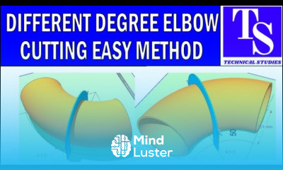 Learn HOW TO MARK DIFFERENT DEGREE ELBOWS easy method - Mind Luster