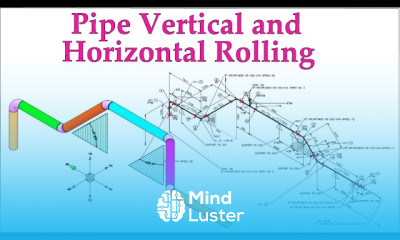 Learn Pipe Vertical and Horizontal Rolling Tutorial - Mind Luster