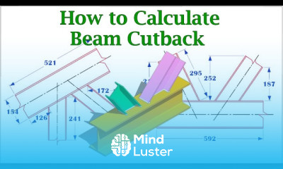 Learn How to Mark Beam Column Cutback - Mind Luster