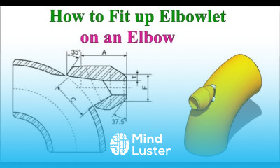 Learn How to fit up Elbowlet on an Elbow - Mind Luster