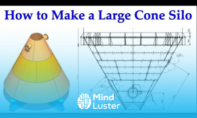 Learn How to make a Large Cone Silo - Mind Luster
