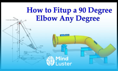 Learn HOW TO FIT UP A 90 DEGREE ELBOW ROTATED TO ANY DEGREE - Mind Luster