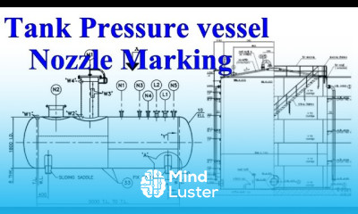 Learn Tank Vessel Shell nozzle orientation marking drawing study ...