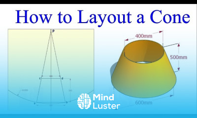 Learn How to layout a Cone - Mind Luster