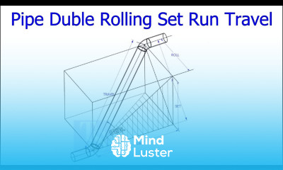Learn PIPE DOUBLE ROLLING OFFSET CALCULATIONS FREE TUTORIAL डबल रोलिंग ऑफ सेट - Mind Luster
