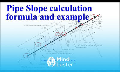 Learn How to calculate pipe slope with example - Mind Luster