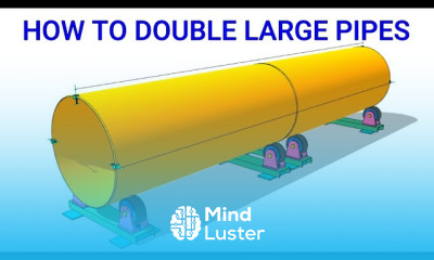 Learn How to mark the center line and divide a pipe circumference ...