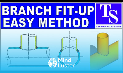 Learn PIPING BRANCH FIT UP EASY METHOD TUTORIAL Pipe fit up tutorials ...