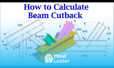 Learn How to Mark Beam Column Cutback - Mind Luster