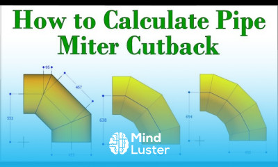 Learn How to Calculate Miter Cutback Easy Method - Mind Luster