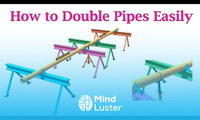 Learn How to Double Pipes Easily - Mind Luster