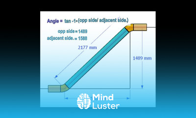 Learn How To Calculate The True Length or Spool Length of a Pipe in a Double rolled Offset ...