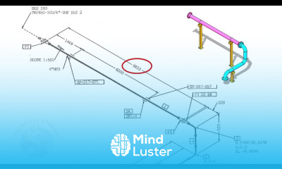 Learn How to calculate the support height of a slope piping - Mind Luster