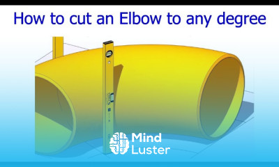 Learn Cut an Elbow to any degree and pipe fit up tutorial piping tips ...